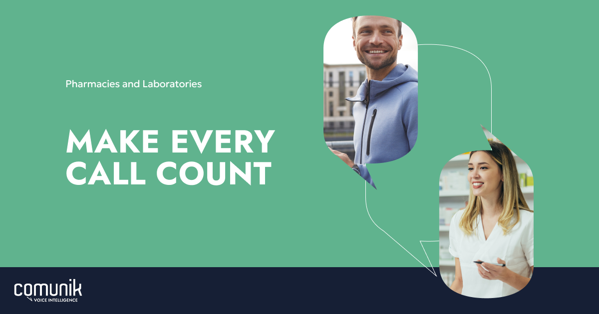 Pharmacies and Laboratories - Make Every Call Count